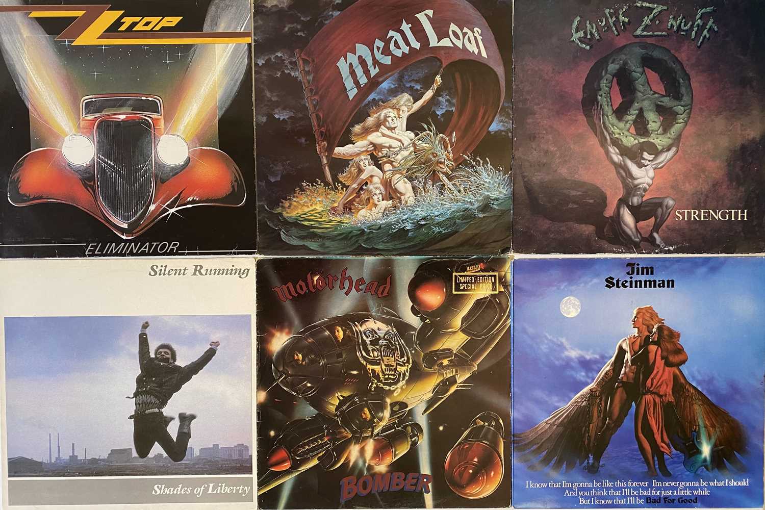 Lot 1070 - HEAVY ROCK/METAL - LPs/12"