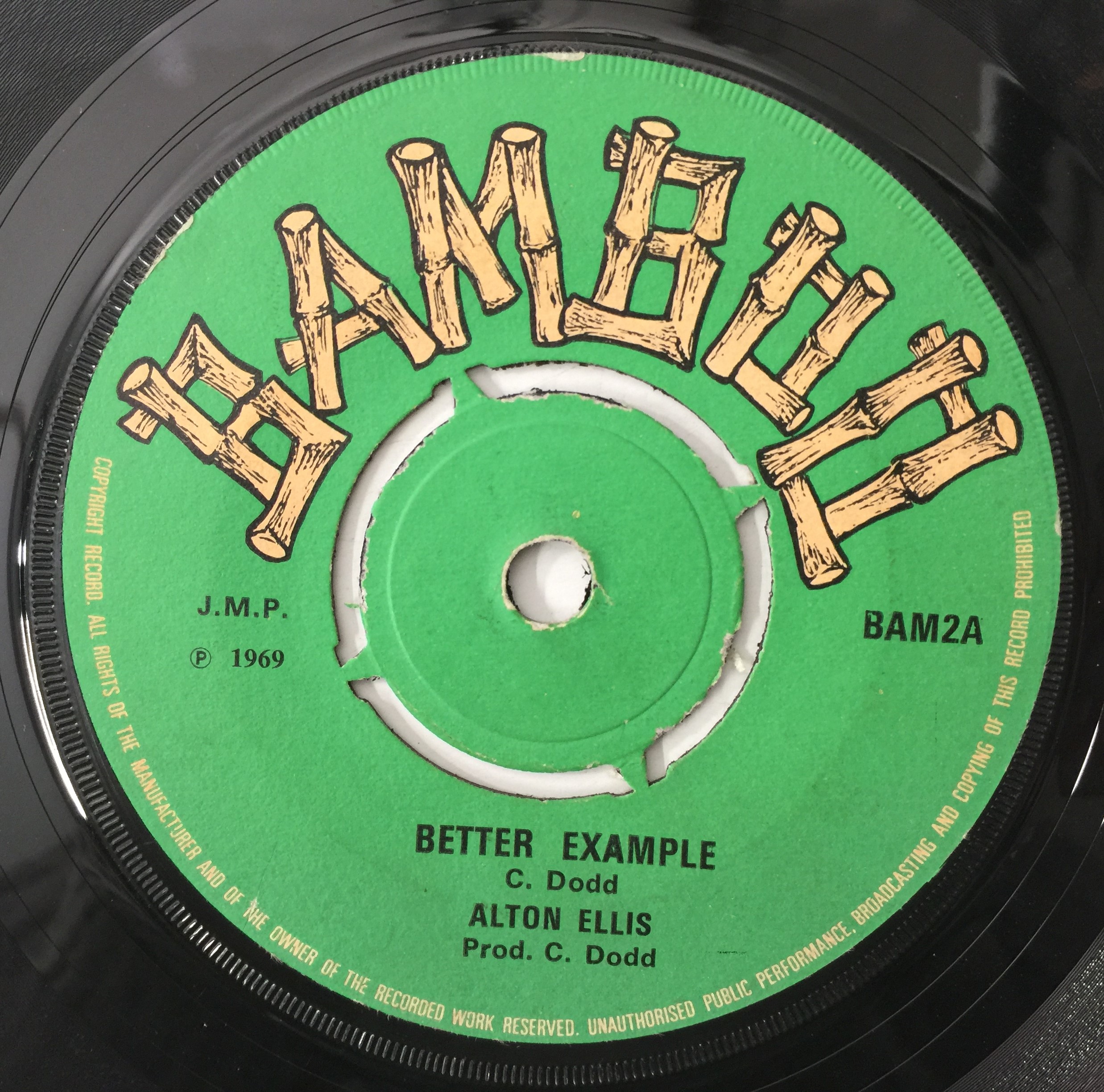 Lot 55 - ALTON ELLIS/ DUKE MORGAN - BETTER EXAMPLE/