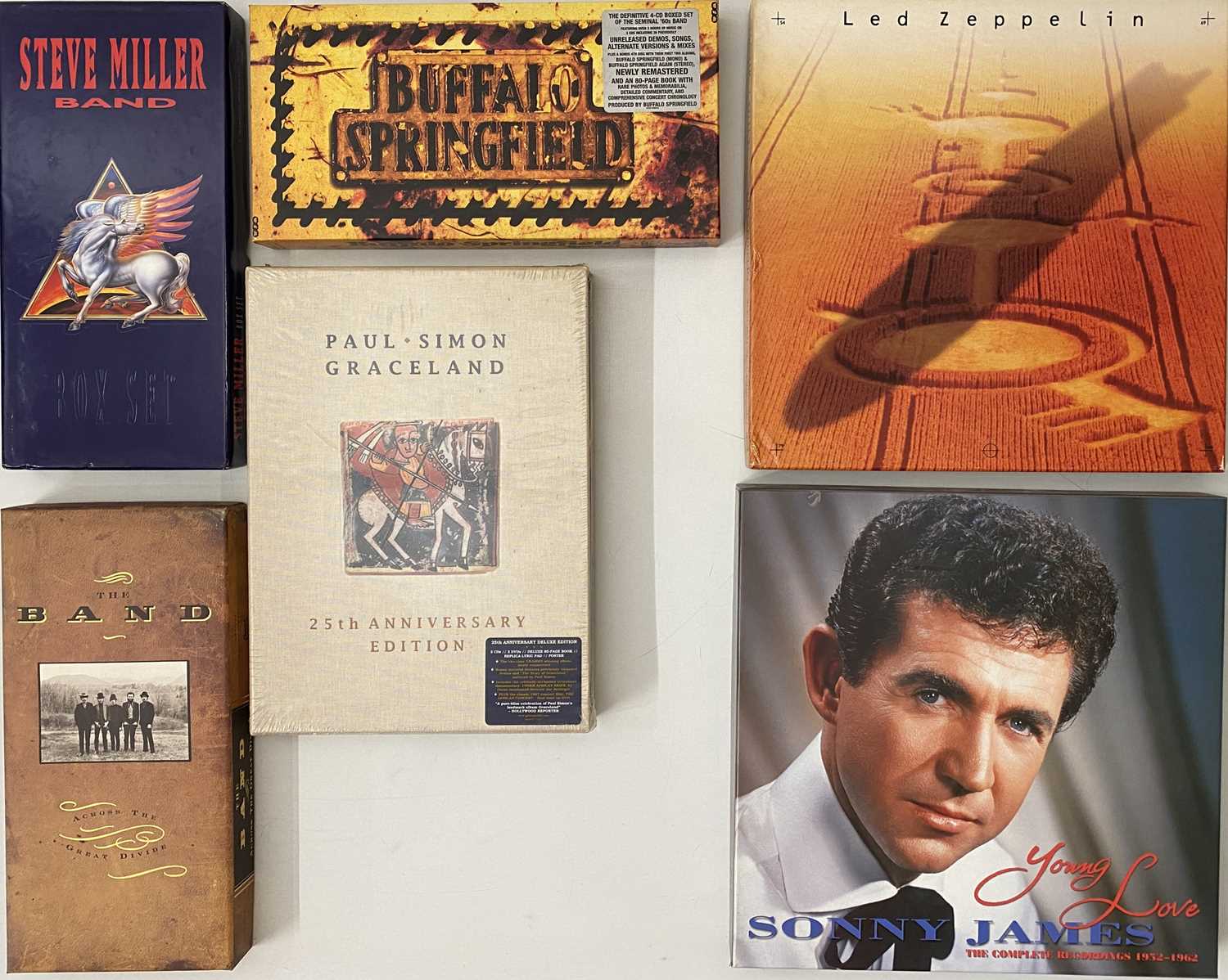 Lot 935 - CLASSIC/ FOLK - ROCK CD BOX SETS COLLECTION