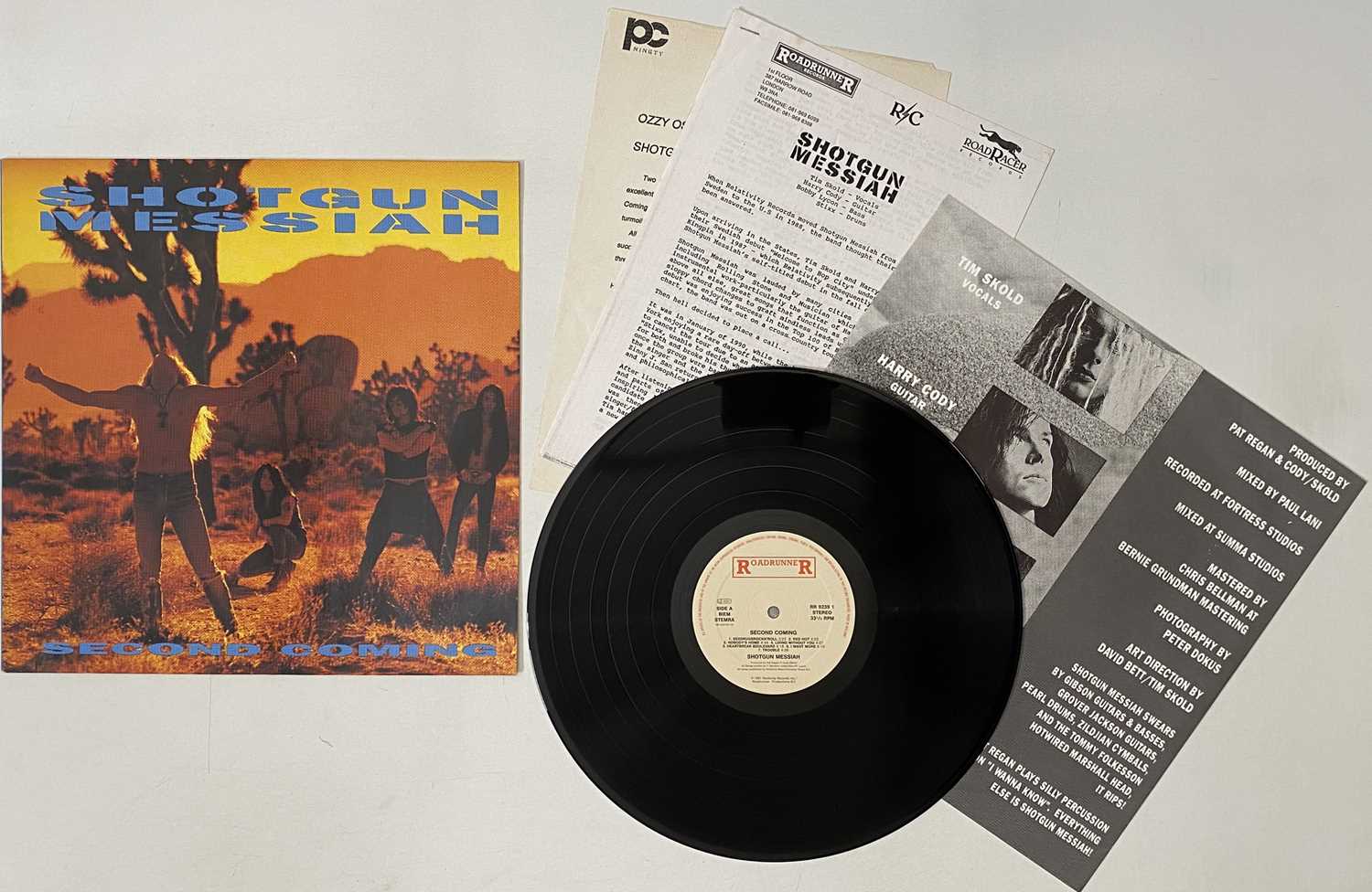 Lot 20 - SHOTGUN MESSIAH - SECOND COMING LP (EU