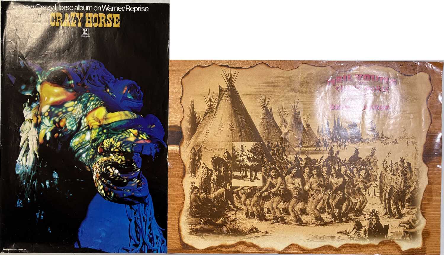 Lot 520 - NEIL YOUNG / CRAZY HORSE POSTERS.