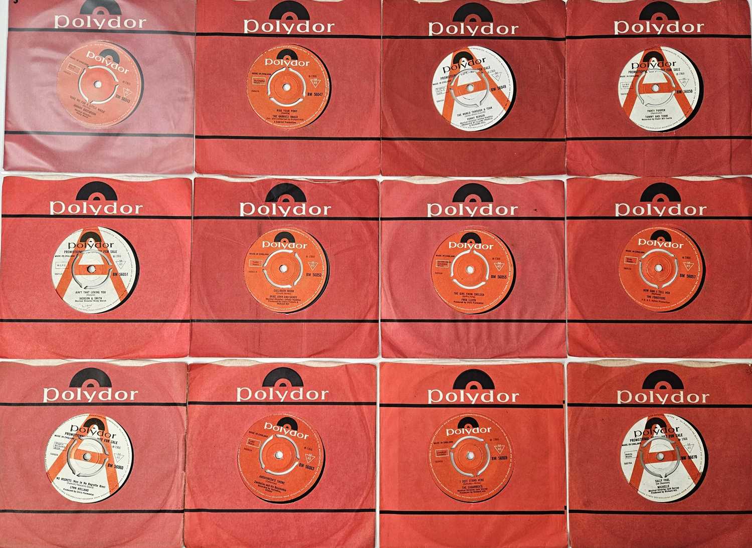 Lot 54 - POLYDOR - 7" PACK