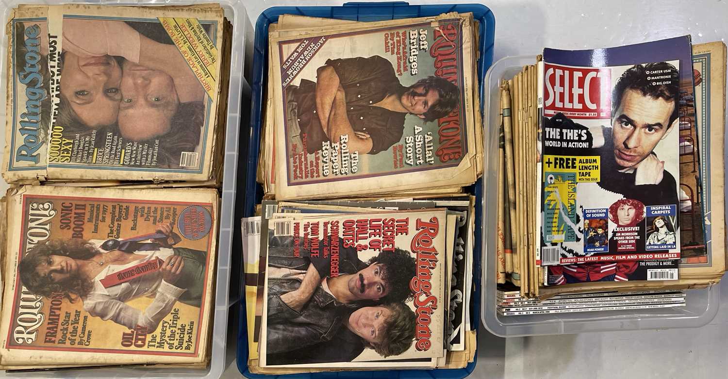 Lot 110 - ROLLING STONE MAGAZINE COLLECTION - 150+