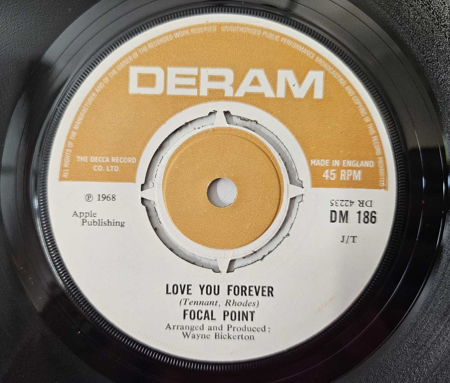 Lot 177 - FOCAL POINT - LOVE YOU FOREVER 7" (ORIGINAL