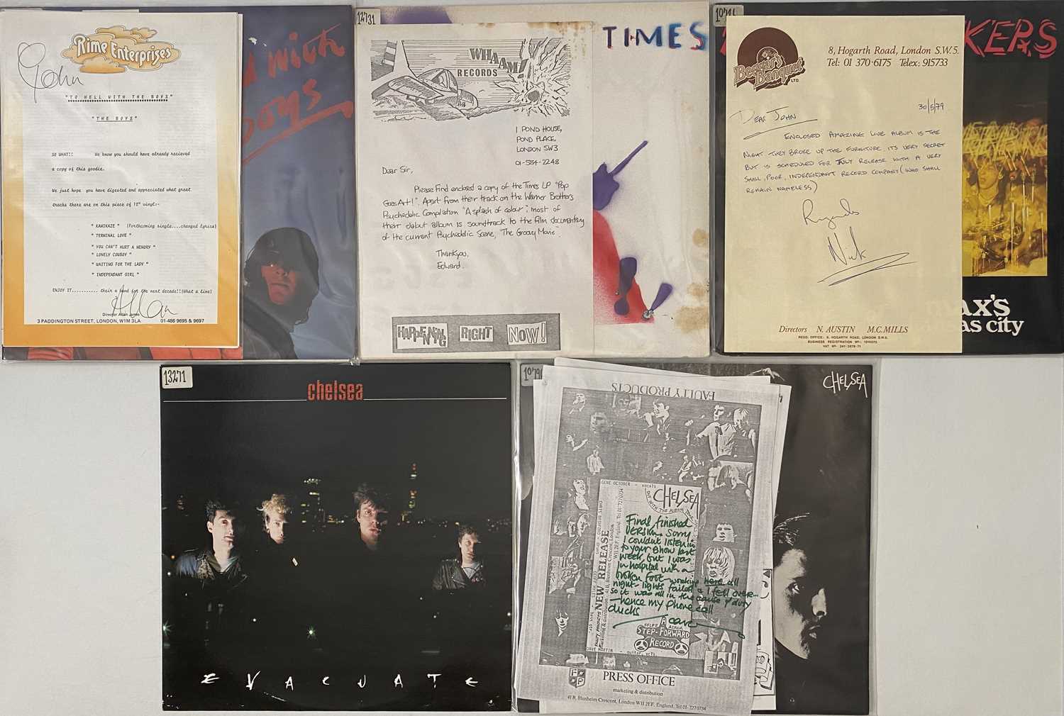 Lot 141 - PUNK/POST PUNK LP COLLECTABLES (INCLUDING