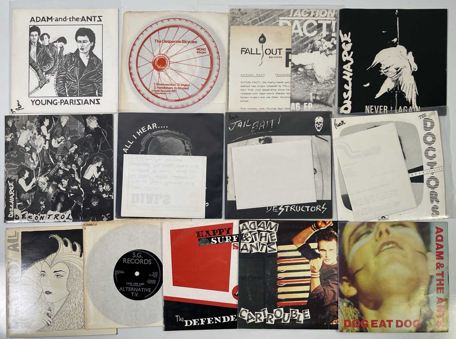 Lot 181 - PUNK/POST PUNK/NEW WAVE - 7" COLLECTION