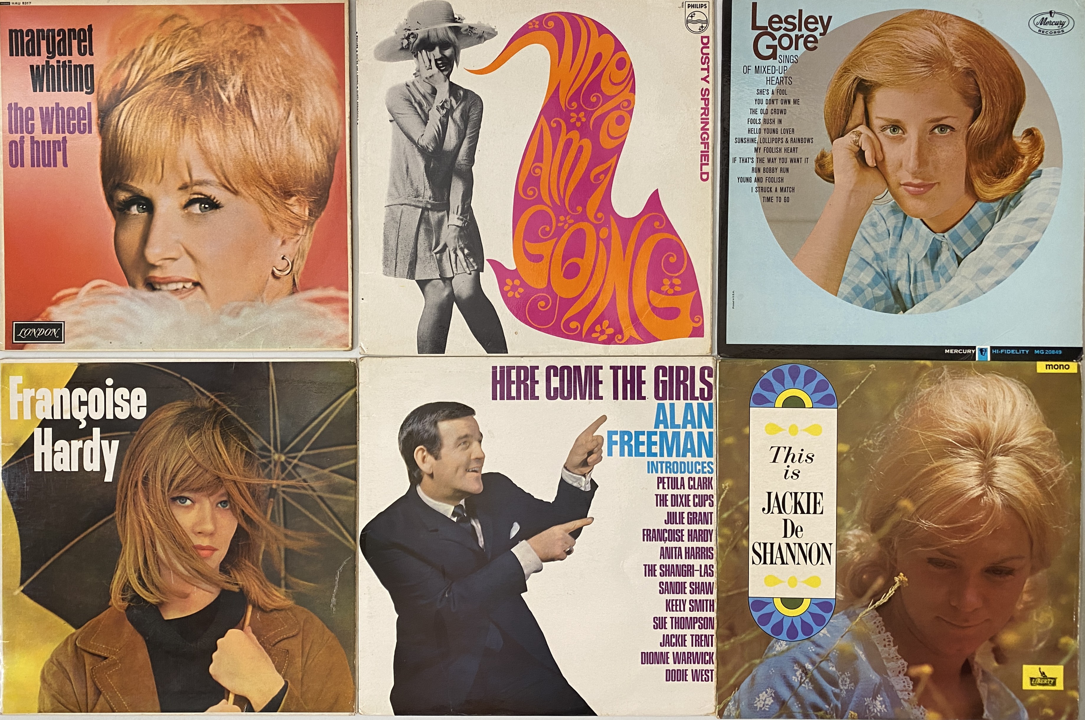 Lot 959 - 60s FEMALE - LP COLLECTION