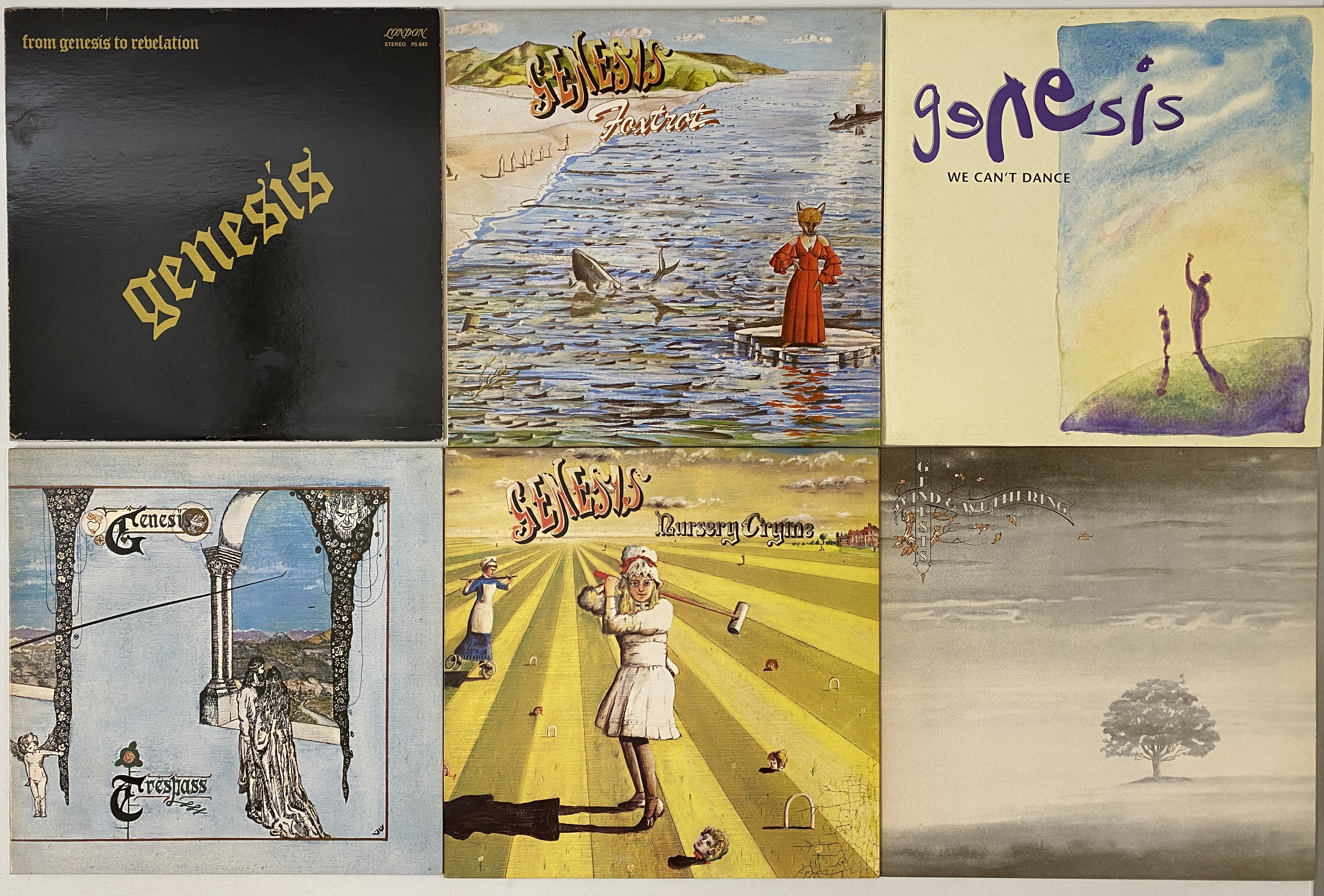 Lot 1093 - GENESIS / RELATED - LP COLLECTION