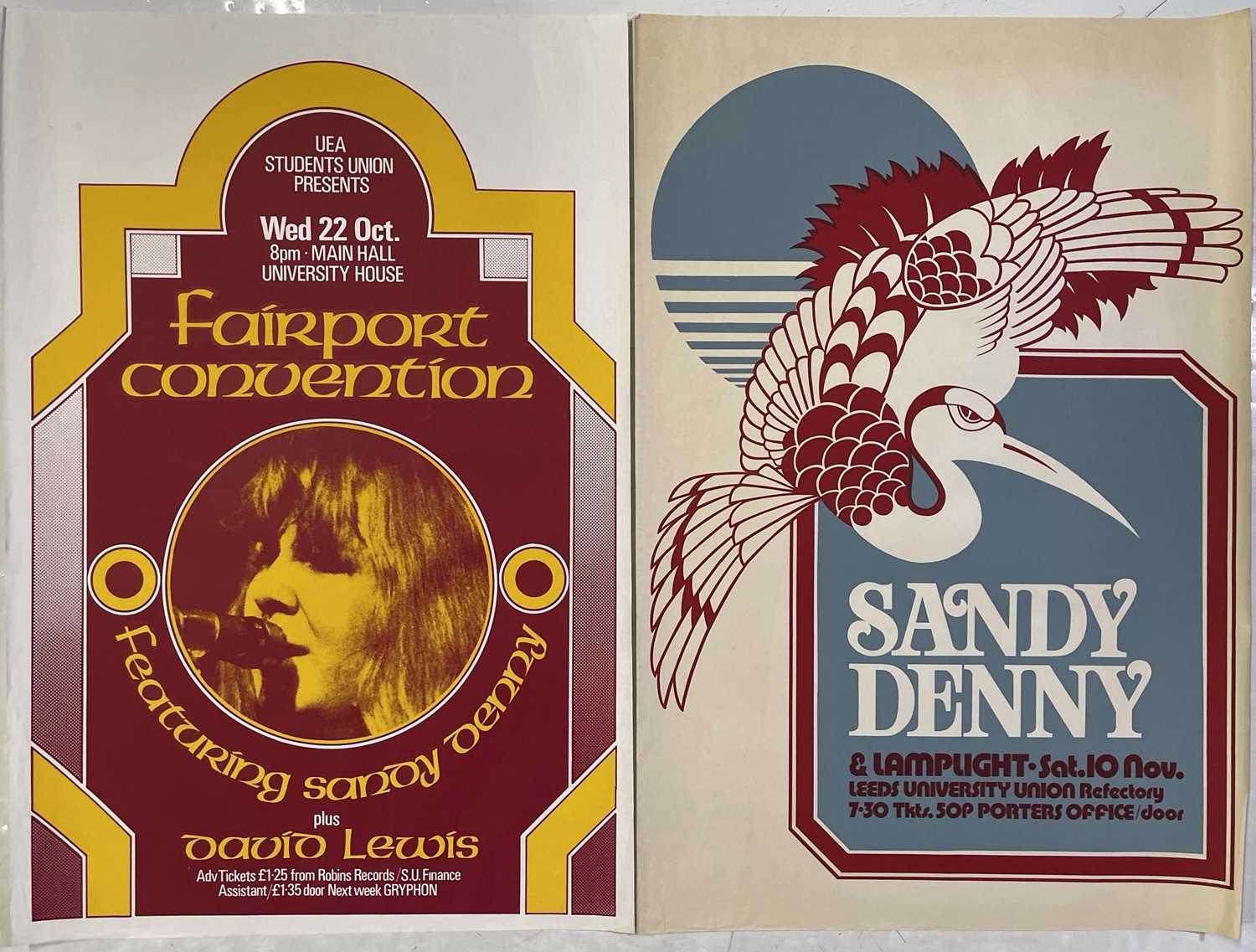 Lot 225 - FAIRPORT CONVENTION / SANDY DENNY - ORIGINAL