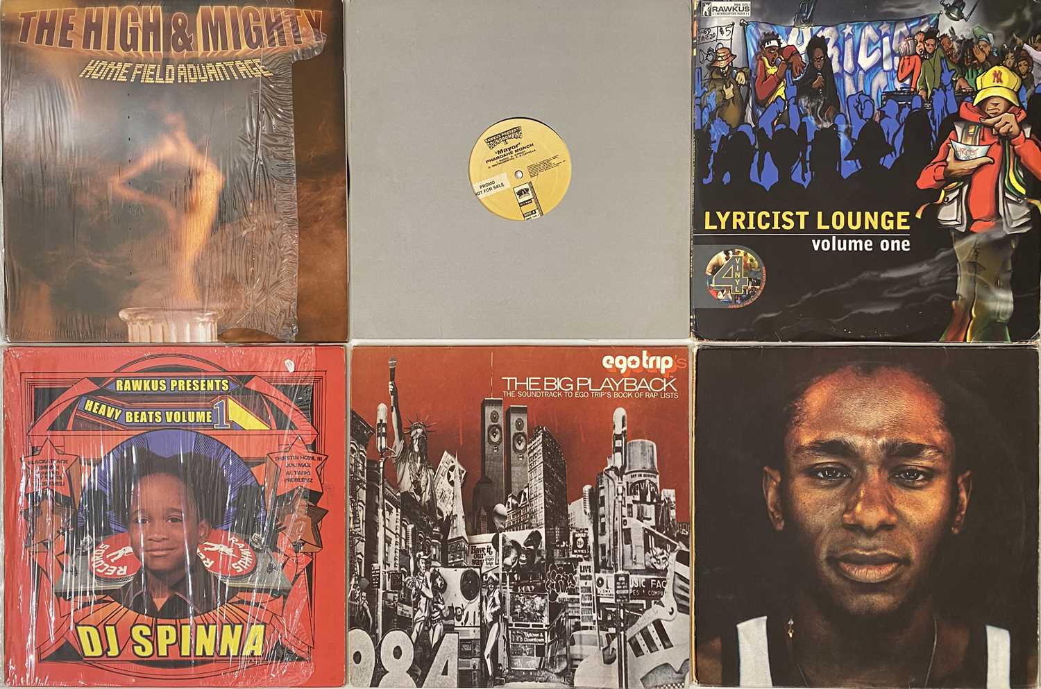 Lot 1258 - RAWKUS RECORDS - LP / 12" COLLECTION