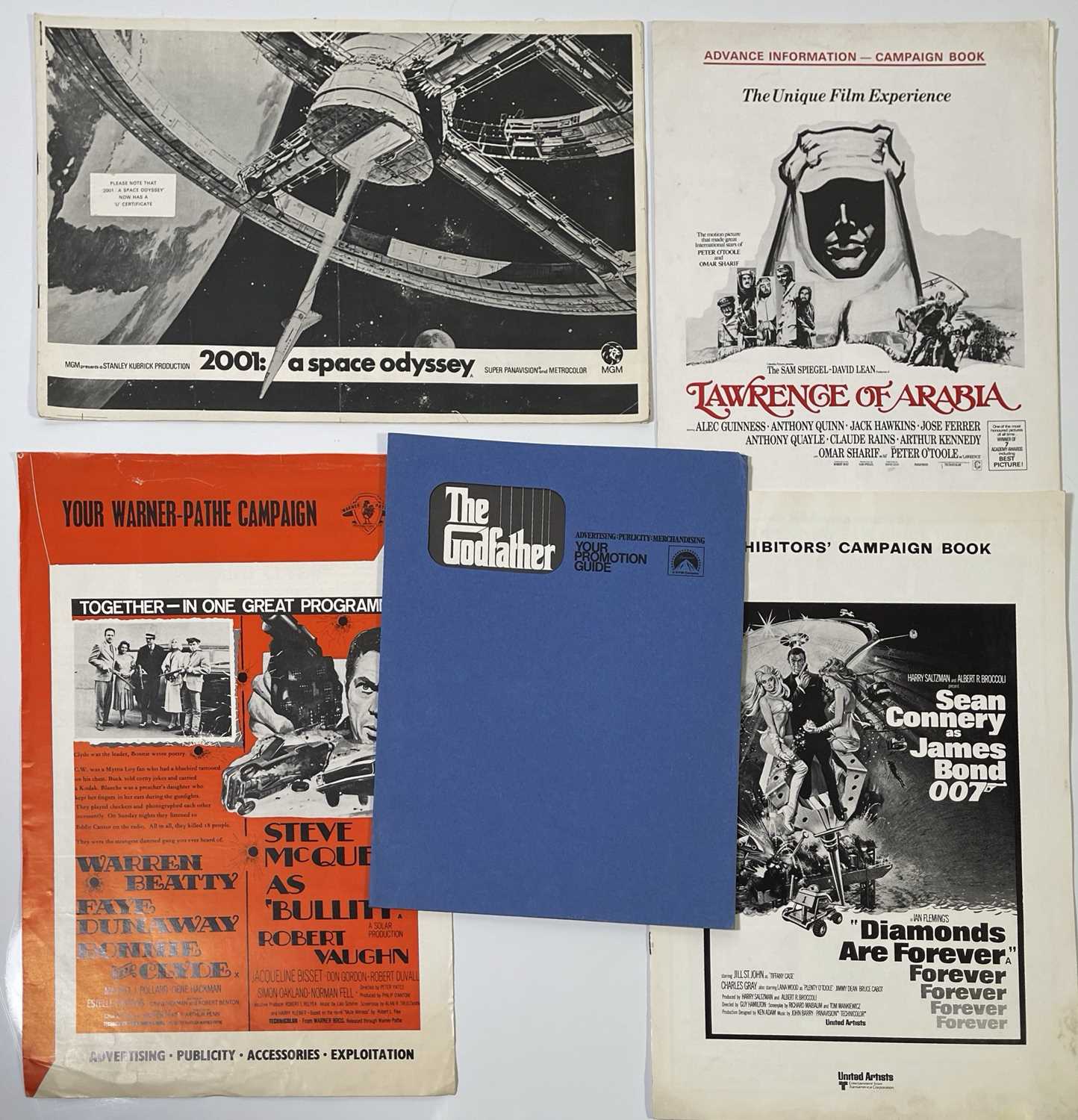 Lot 324 - FILM CAMPAIGN BOOKS - CLASSIC TITLES - INC