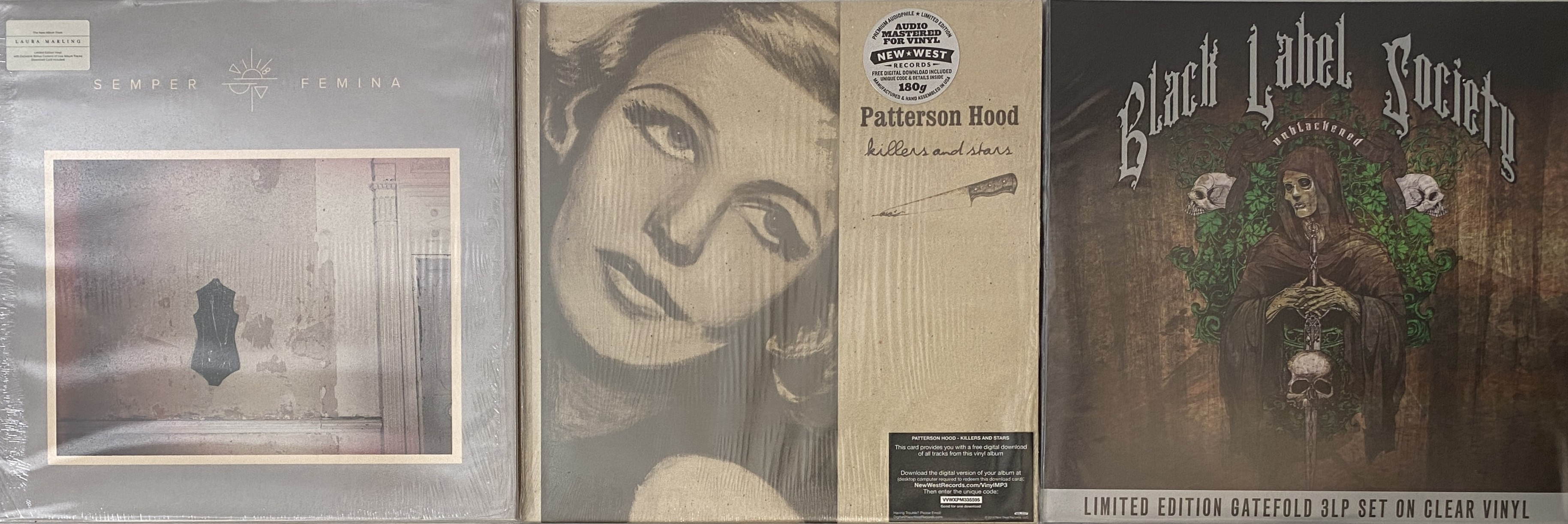 Lot 16 - INDIE/CONTEMPORARY & MODERN REPRESS LPS