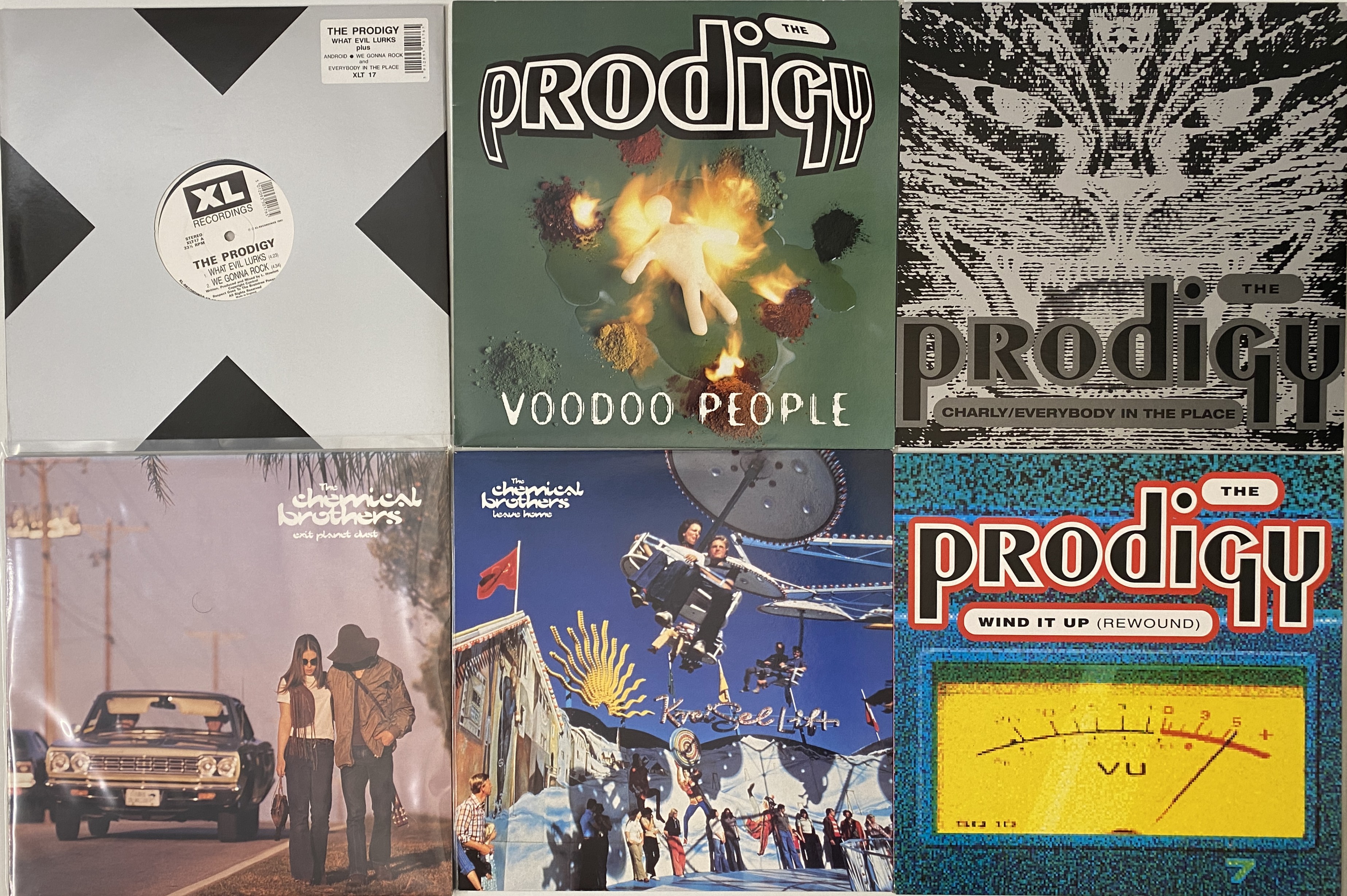 Lot 38 - THE PRODIGY / CHEMICAL BROTHERS - LPs / 12"