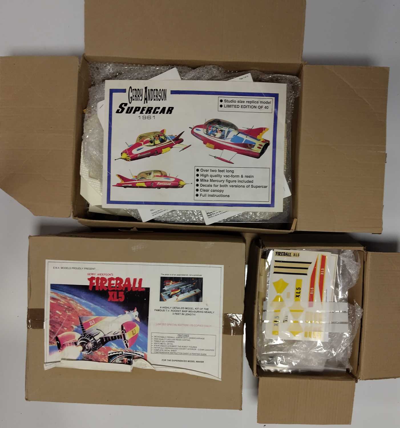 Lot 383 - GERRY ANDERSON SUPERCAR AND FIREBALL LARGE