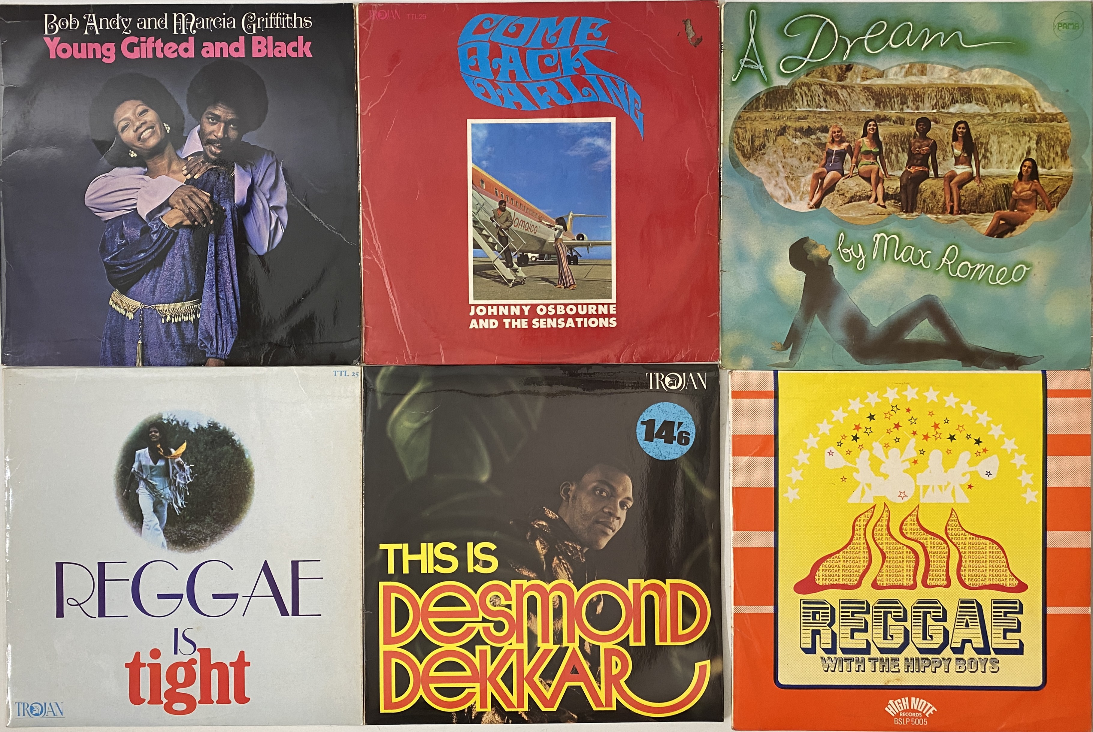Lot 66 - 60'S/70'S UK LABEL REGGAE/ROCK STEADY/SKA LP