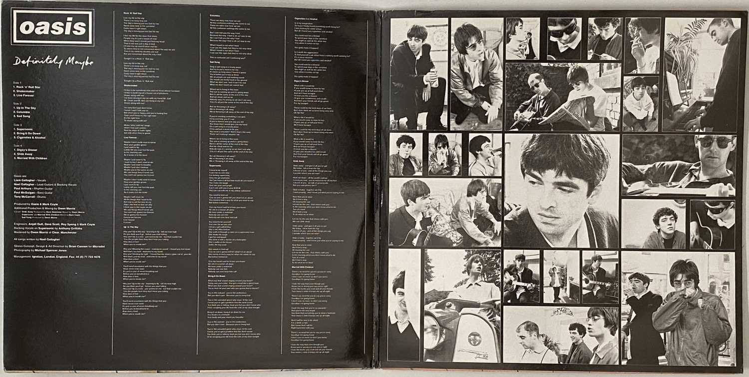 Lot 147 - OASIS - 'DEFINITELY MAYBE' LP - UK CREATION