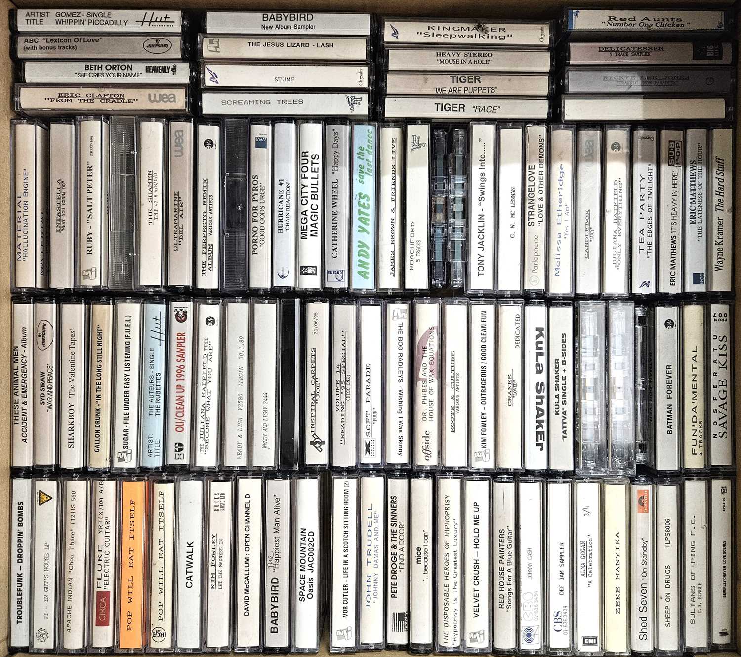 Lot 152 - RARE 90'S CASSETTE PROMOS - SOUNDTRACKS
