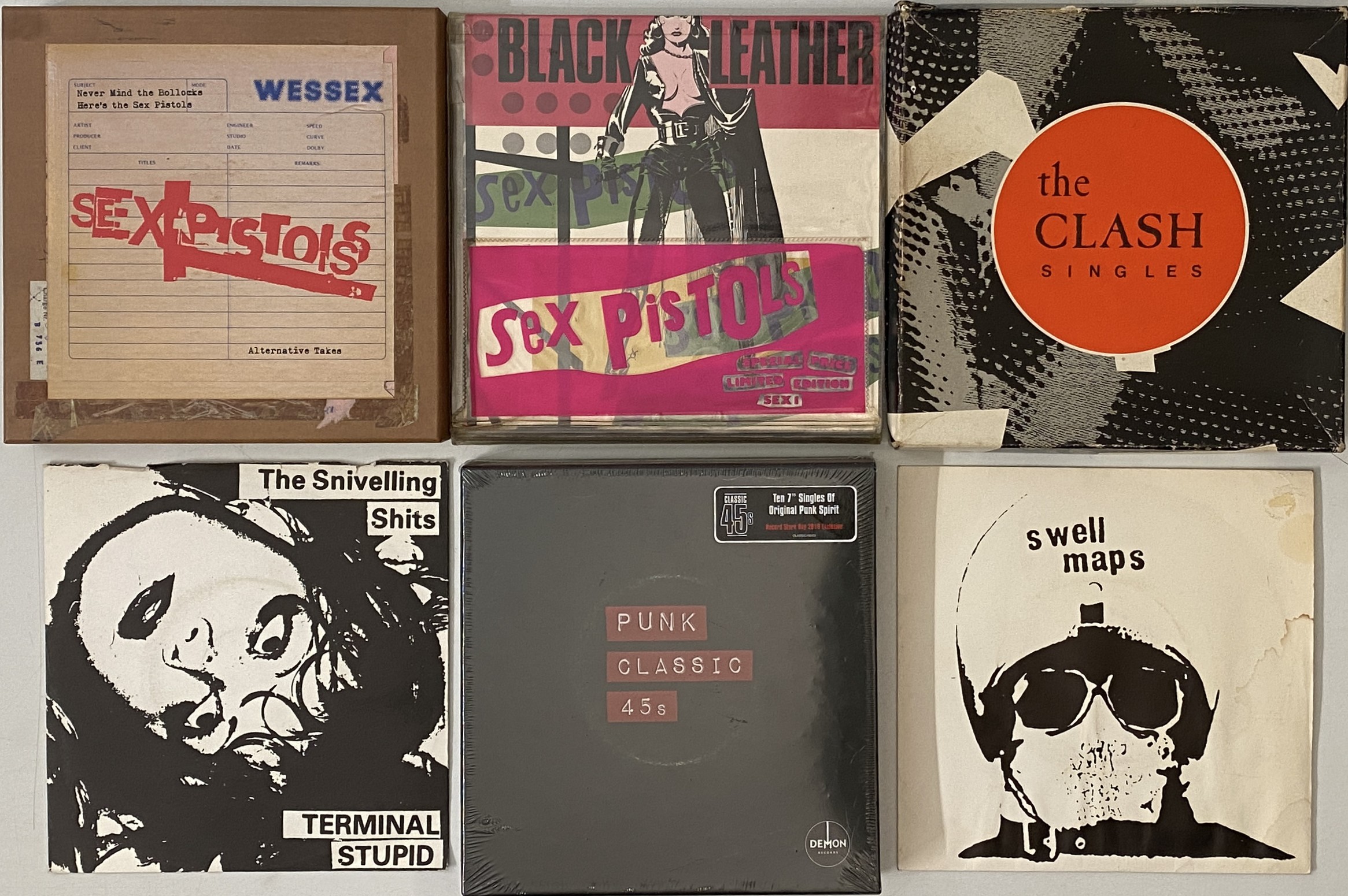 Lot 144 - 70'S - 00'S RARE AND LIMITED EDITION PUNK