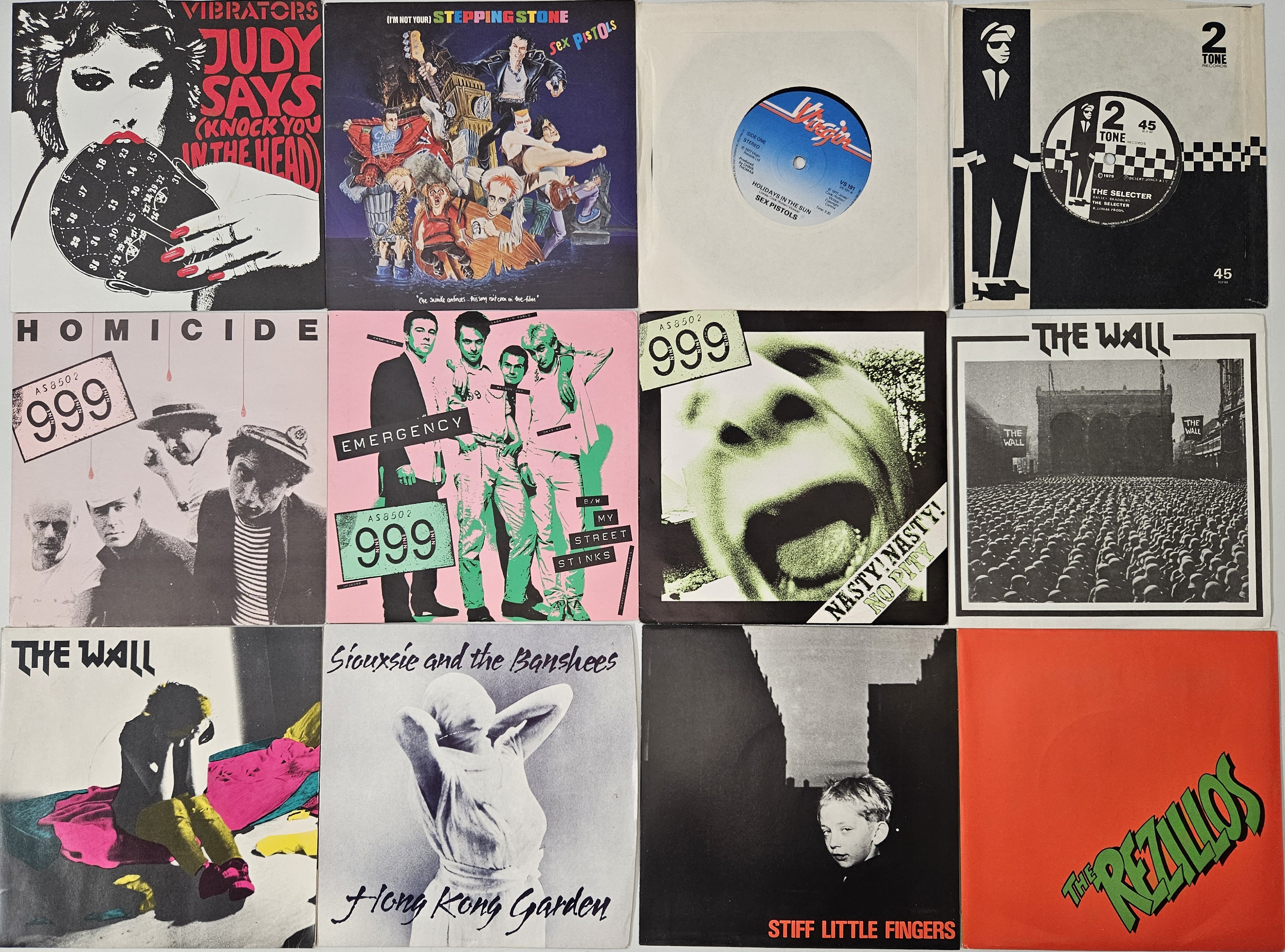 Lot 118 - PUNK / NEW WAVE ICONS - 7" COLLECTION