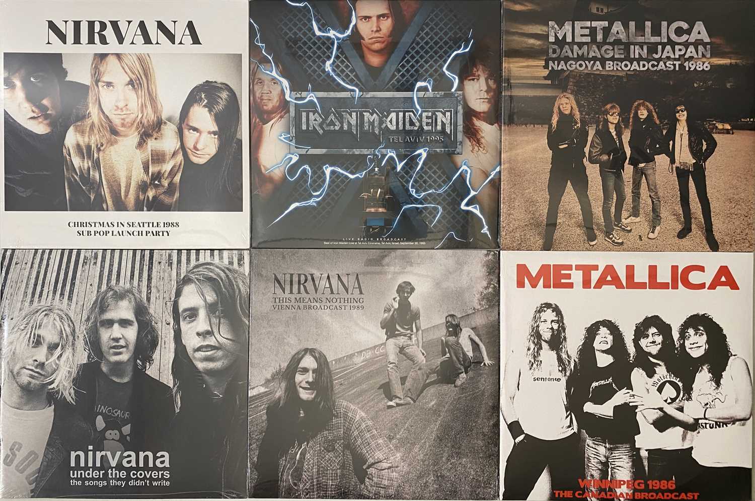 Lot 191 - GRUNGE / HEAVY METAL - LP COLLECTION
