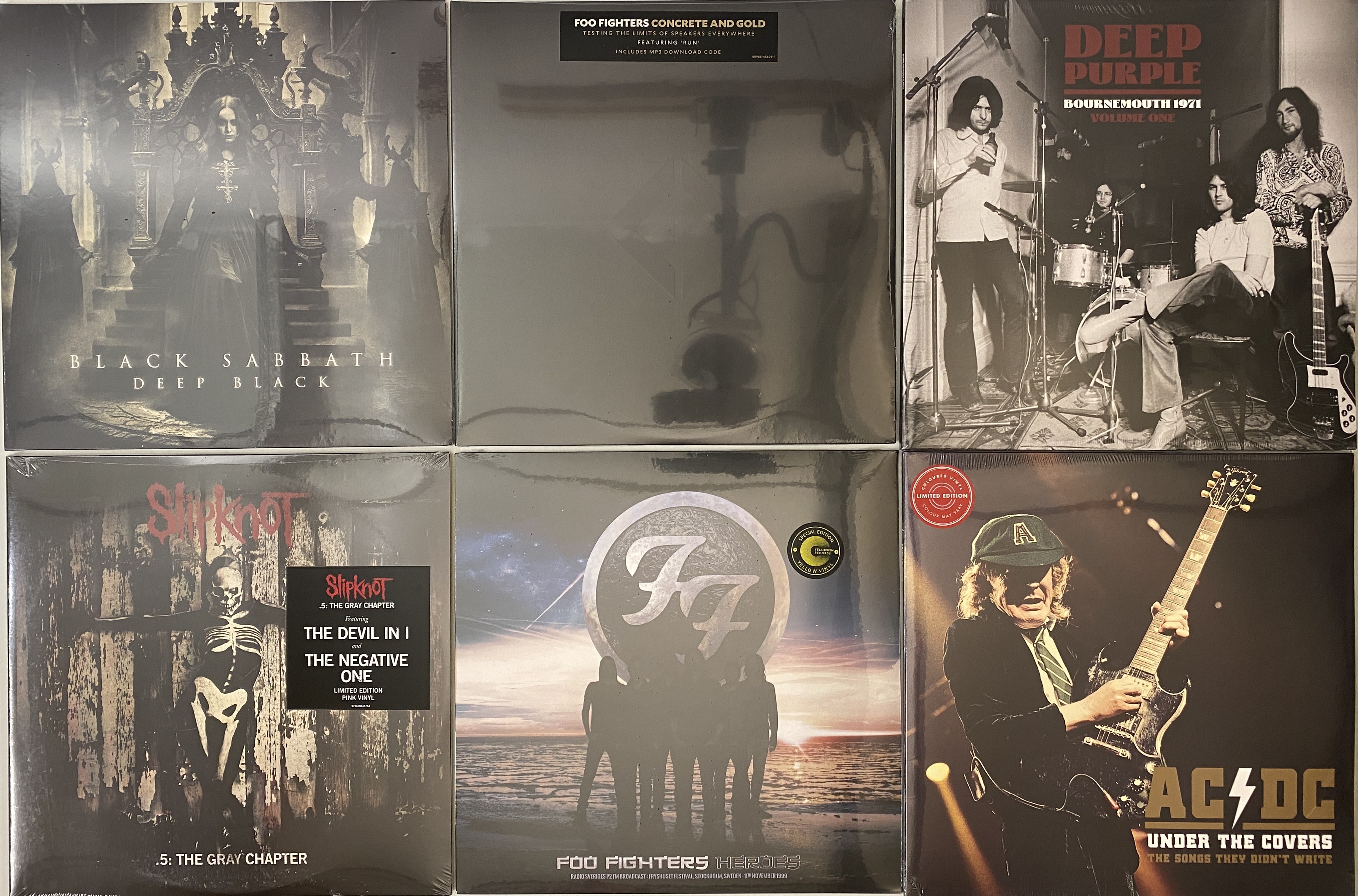 Lot 191 - GRUNGE / HEAVY METAL - LP COLLECTION