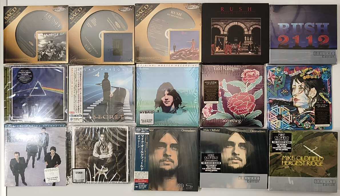 Lot 75 - PROG ROCK AND CLASSIC ROCK SACD COLLECTION